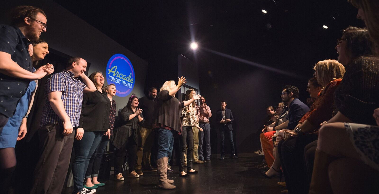 The Laughter on Liberty: The Rebirth of the Arcade Comedy Theater - Desmone